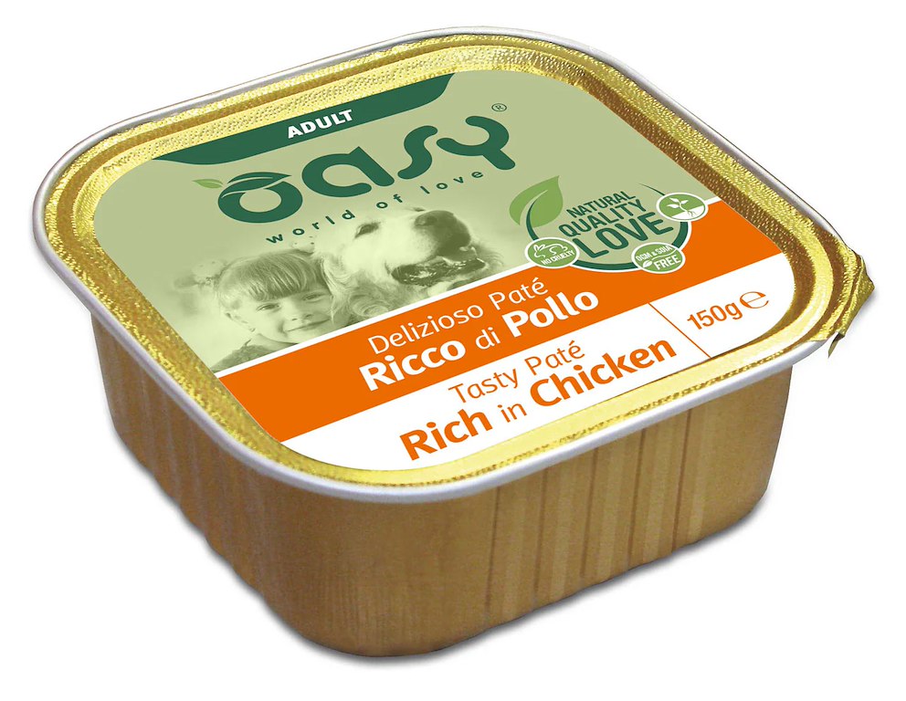 OASY Tasty Pate Pašteta za pse s piletinom, 150g