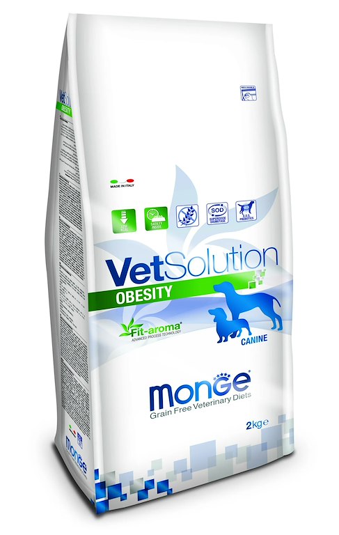 VET SOLUTION Monge Dog Obesity 2kg