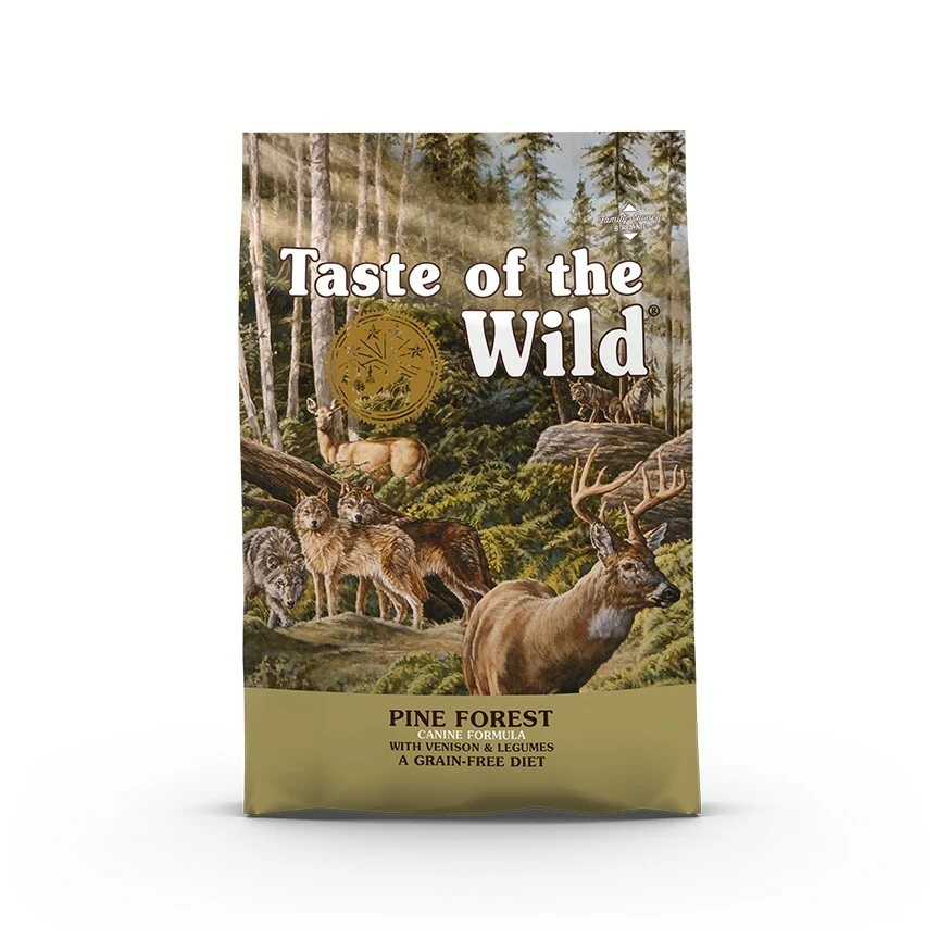 TASTE OF WILD Dog Pine Forest, sa srnetinom i mahunarkama, 12,2 kg