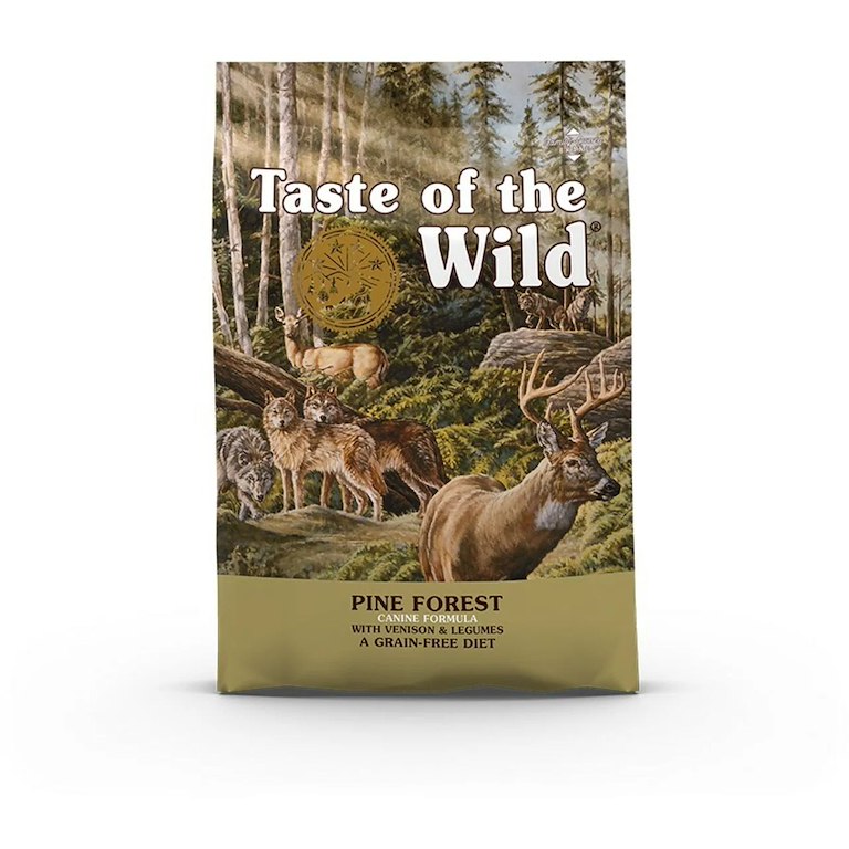 TASTE OF WILD Dog Pine Forest, sa srnetinom i mahunarkama, 2 kg