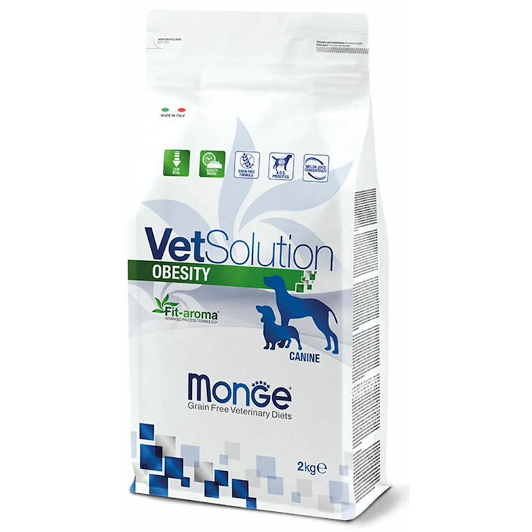 VET SOLUTION Monge Dog Obesity, 12kg