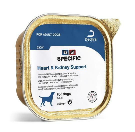 DECHRA SPECIFIC Heart&Kidney Support DOG, pašteta 300g, podrška bubrezima i srcu