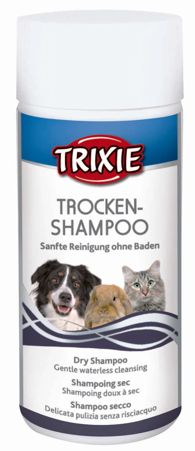 TRIXIE Šampon za pse, mačke i male životinje, u prahu za suvo pranje 100g