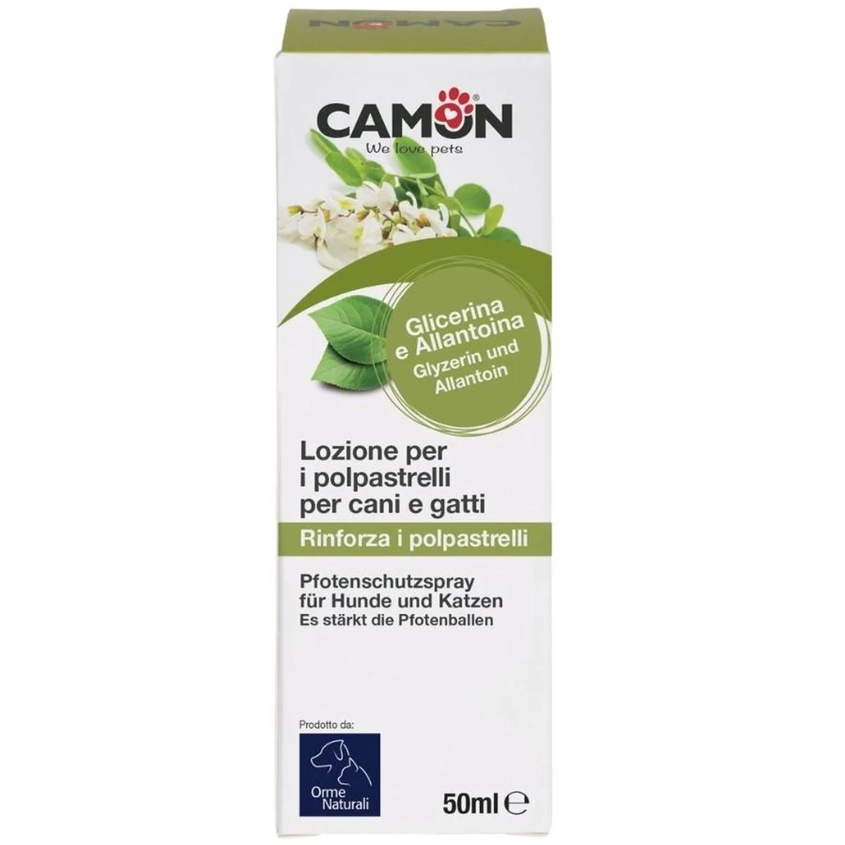 ORME NATURALI Care losion za pse i mačke PawProtection za zaštitu šapa 50ml