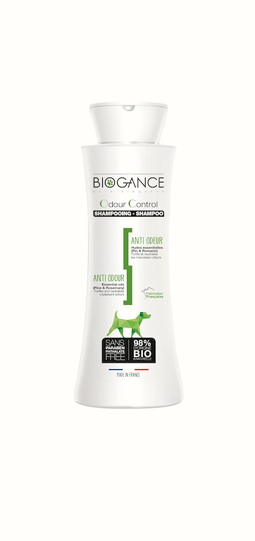 BIOGANCE Šampon za pse OdourControl za uklanjanje neprijatnih mirisa 250ml