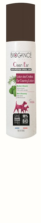 BIOGANCE Losion za pse i mačke CleanEar za negu ušiju 100ml