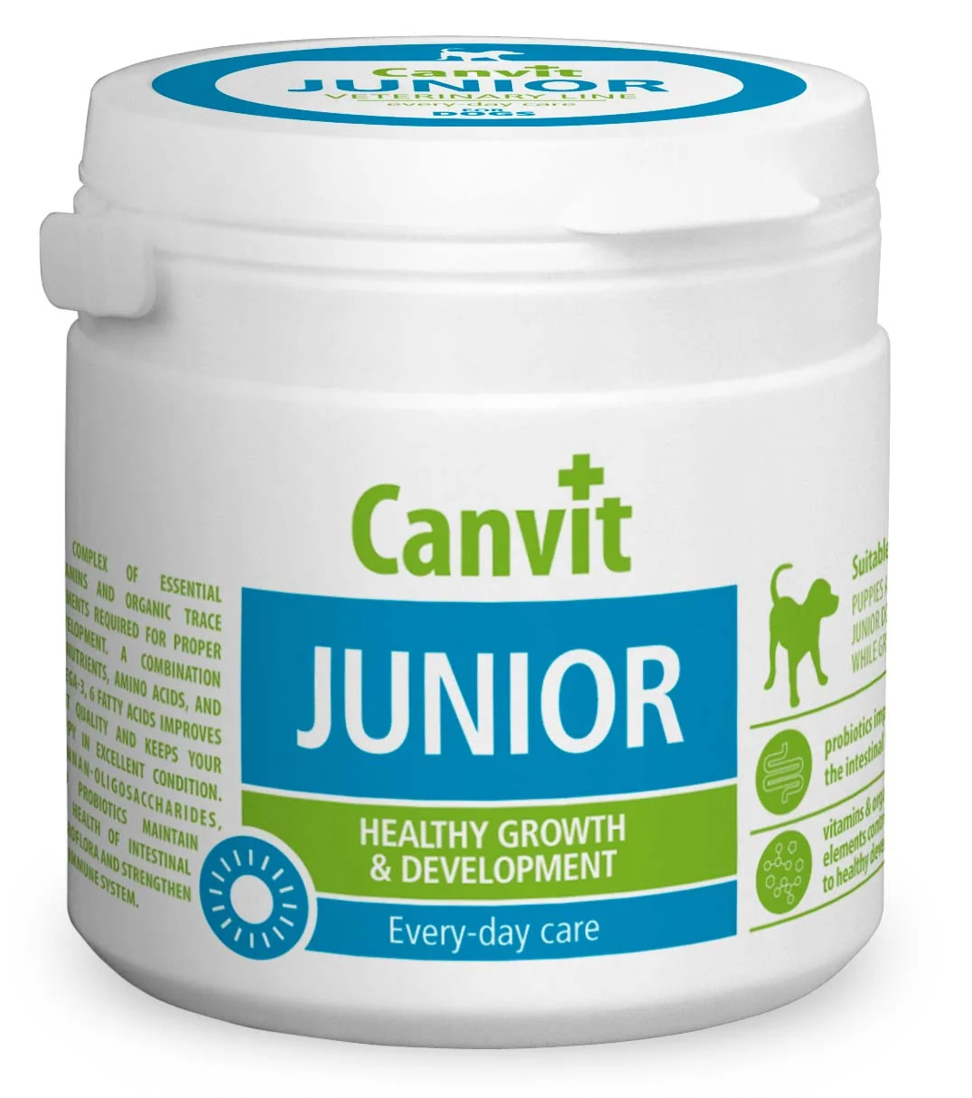 CANVIT JUNIOR tablete, podrška rastu i razvoju, za štence, 100g