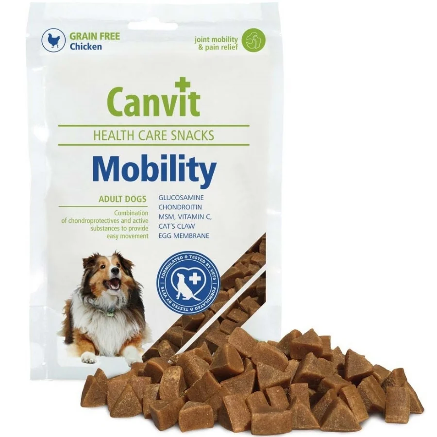 CANVIT Mobility poslastica za pse s Piletinom, bez žitarica 200g