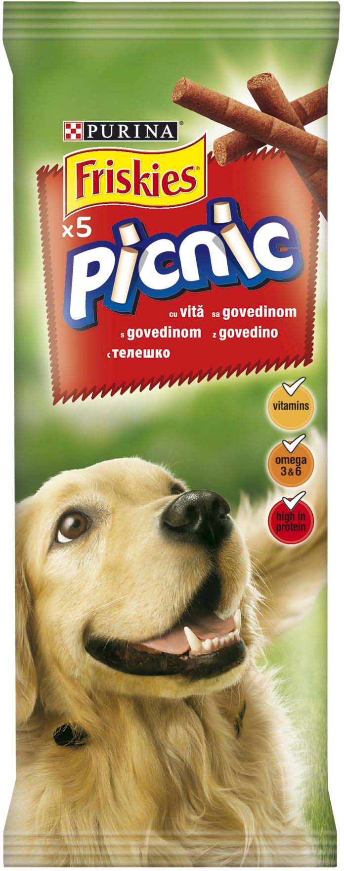 FRISKIES Poslastica za pse Picnic Govedina 42g