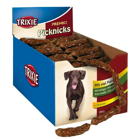 TRIXIE Kobasica za pse Premio Piknics Govedina 8cm, 1kom, 8g