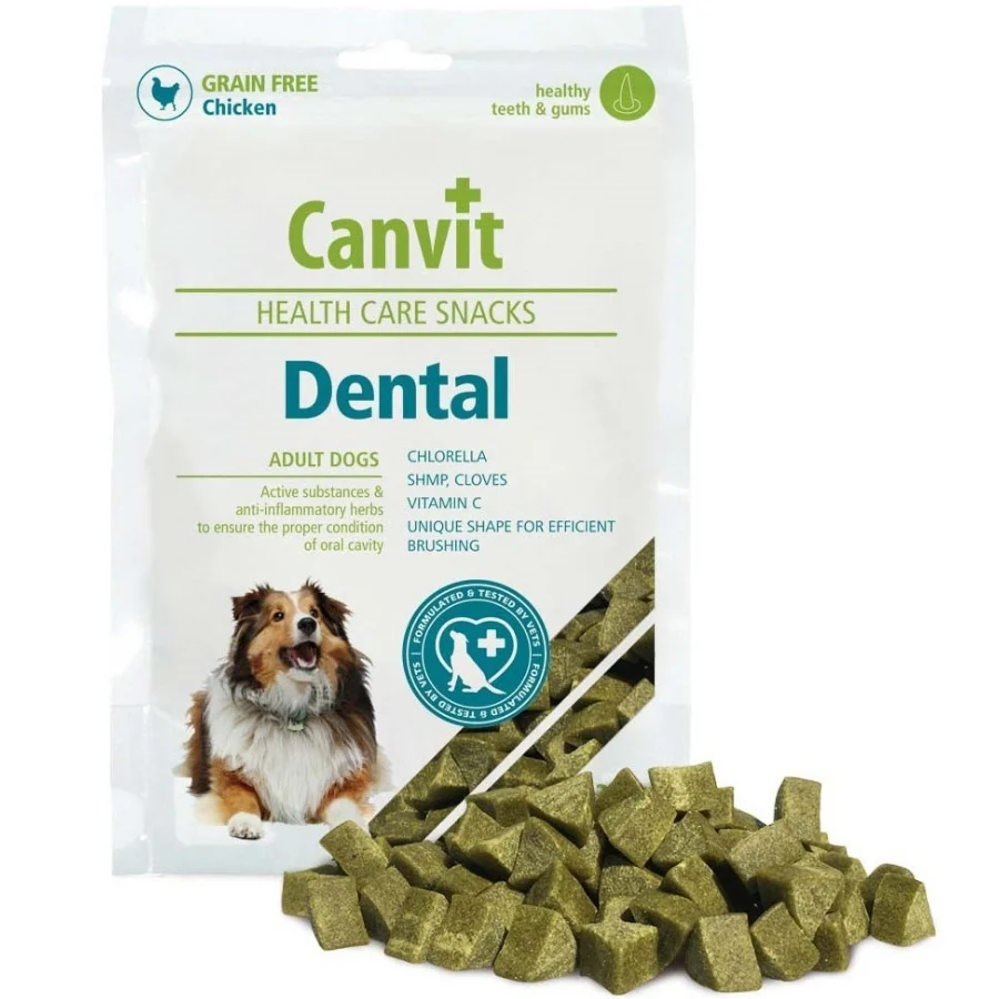 CANVIT Dental poslastica za pse s Piletinom, bez žitarica 200g