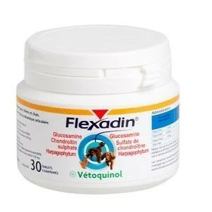 VETOQUINOL Preparat za pse Flexadin, sa glukozaminom i hondroitinom 30tbl