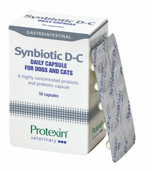 PROTEXIN Kapsule za pse i mačke Synbiotic DC, probiotsko/prebiotski 50caps