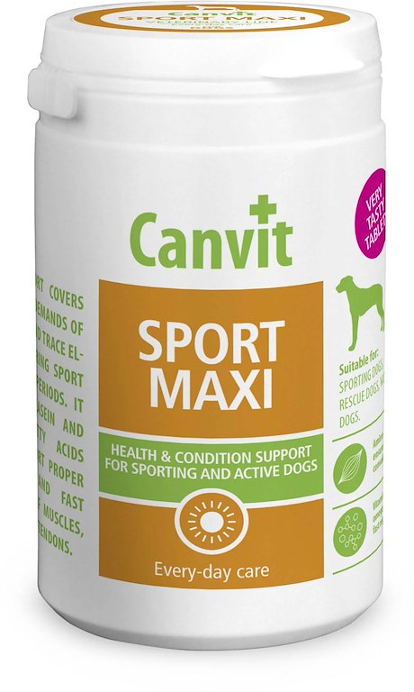 CANVIT Sport Maxi tablete, potpora zdravlju i kondiciji, za pse, 230g