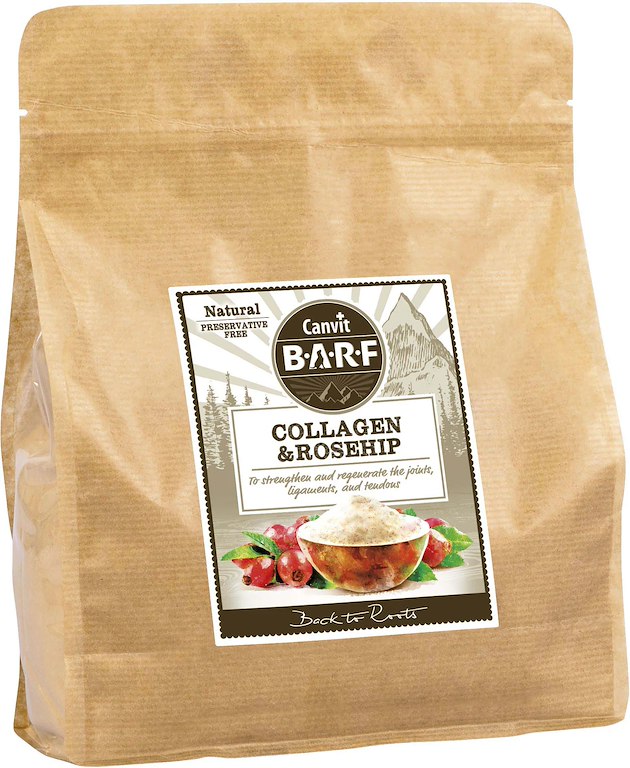 CANVIT Barf Collagen & Rosehip u prahu, za zglobove, za pse, 800g
