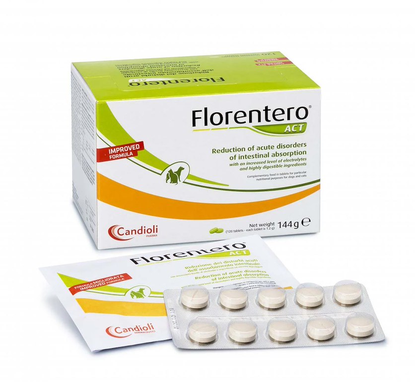 CANDIOLI Tablete za pse i mačke Florentero Act probiotsko/vitaminske 10tbl