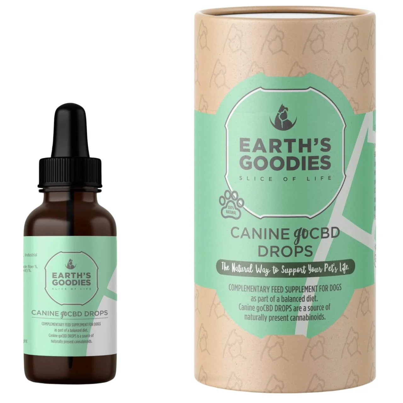 EARTHs Goodies Kapi za pse Canine GoCBD Drops 3%, 300mg