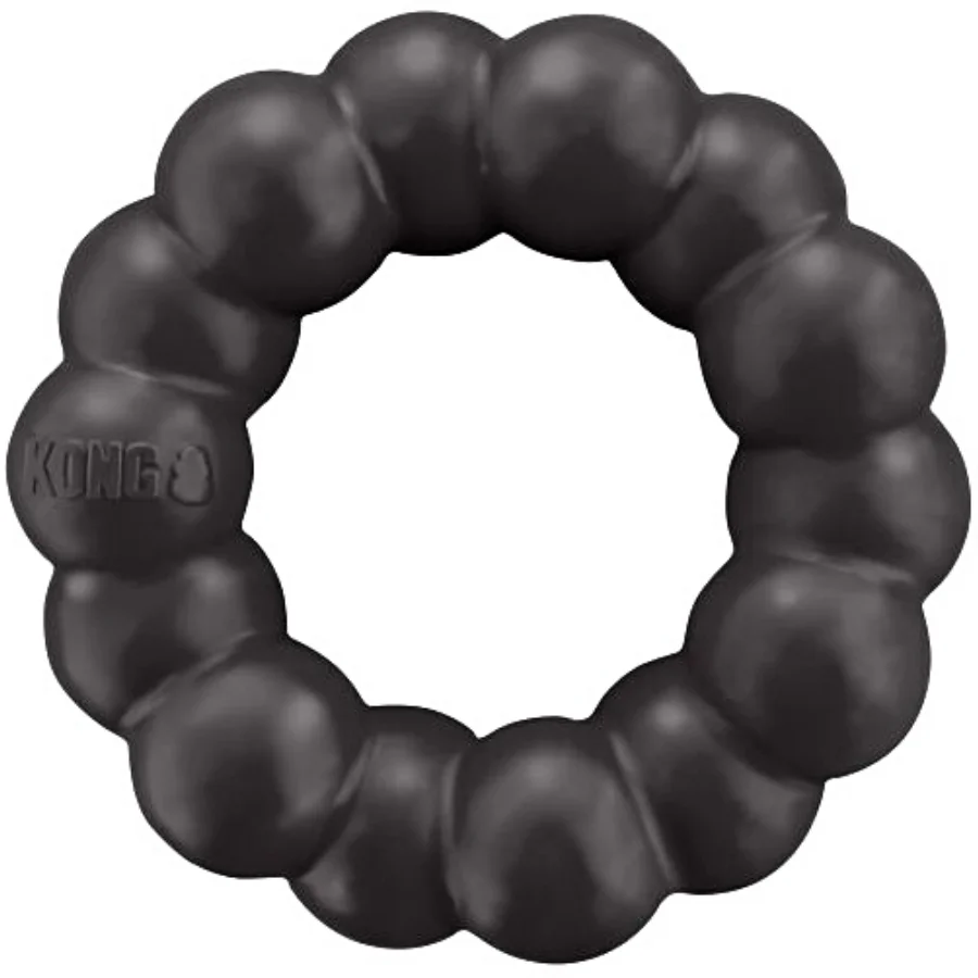 KONG Igračka za pse Extreme Ring, Crna Extra Large (25-40kg)
