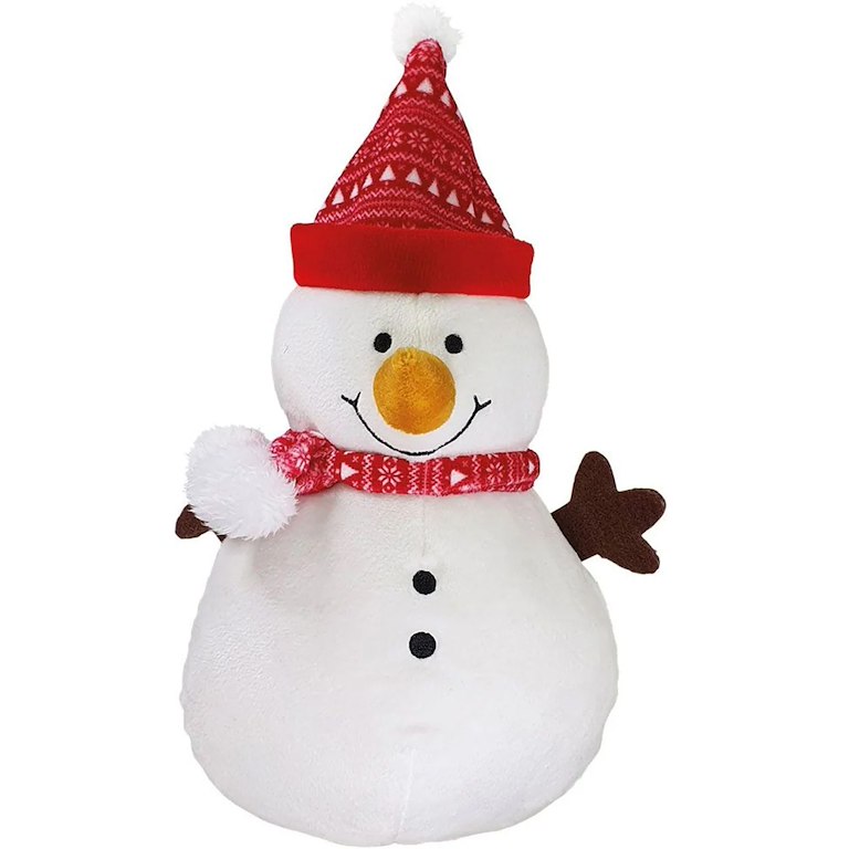 NOBBY Igračka za pse Sneško, plišana, 28cm