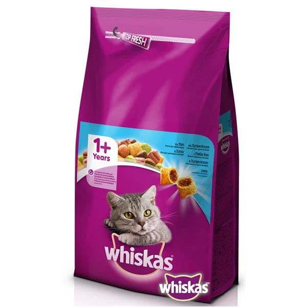 WHISKAS Briketi za mačke Tunjevina, 1+ godina