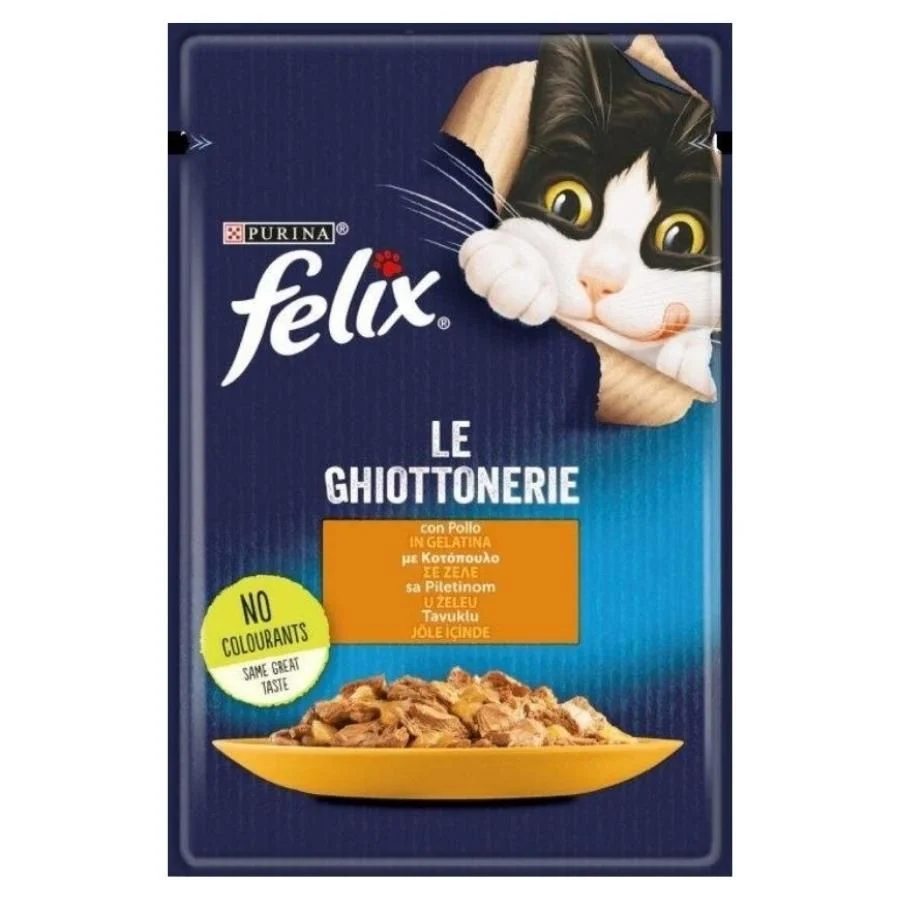 FELIX Le Ghiottenerie, s piletinom u želeu, 85g