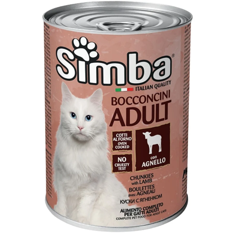 SIMBA Konzerva za mačke Adult Jagnjetina 415g