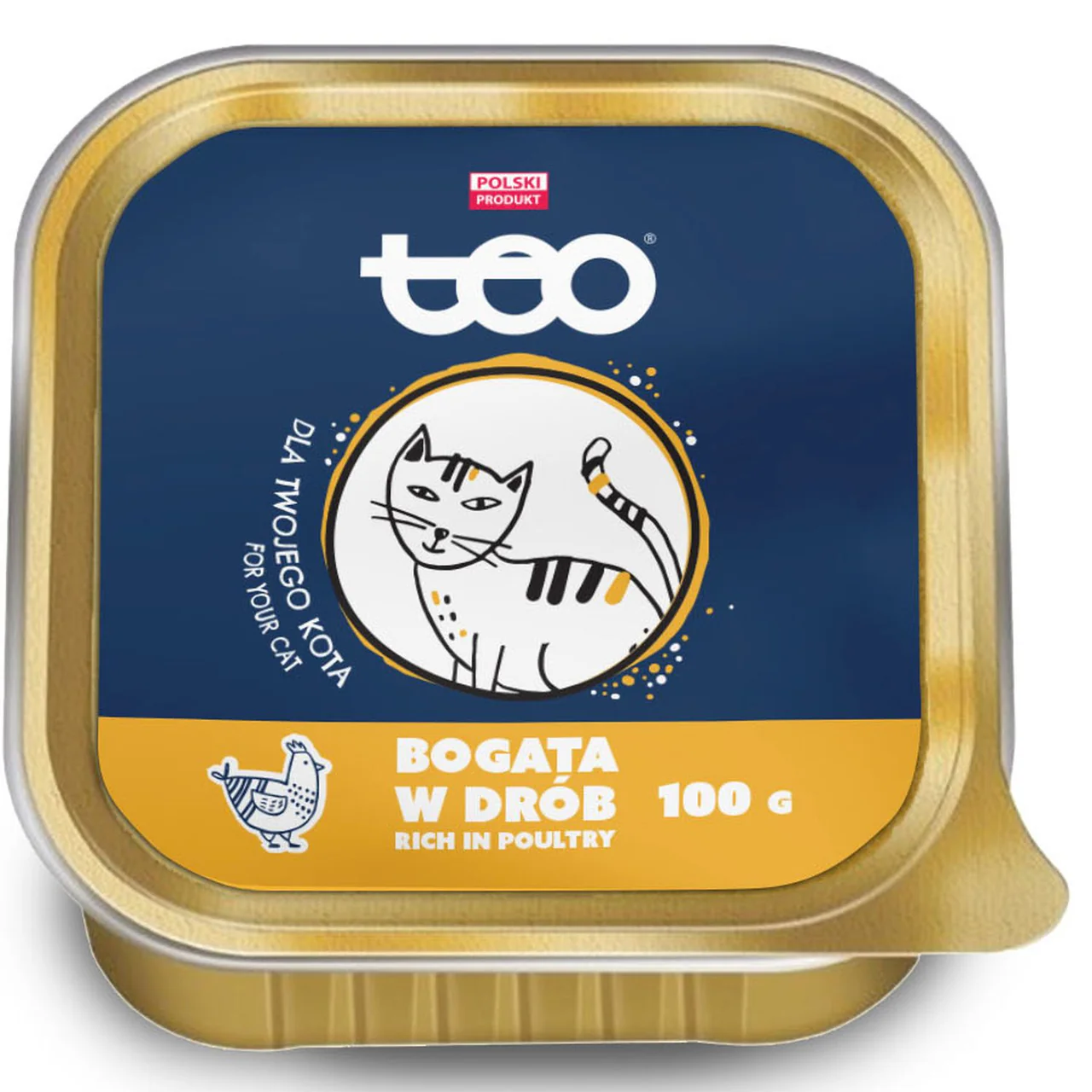 TEO Pašteta za mačke s piletinom, 100g