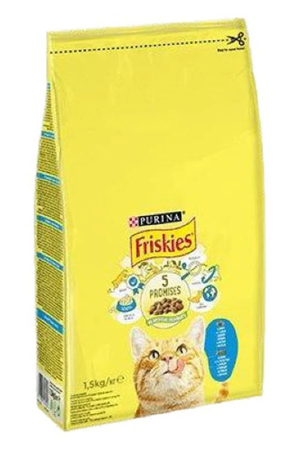 FRISKIES Briketi za mačke Adult Losos i Povrće
