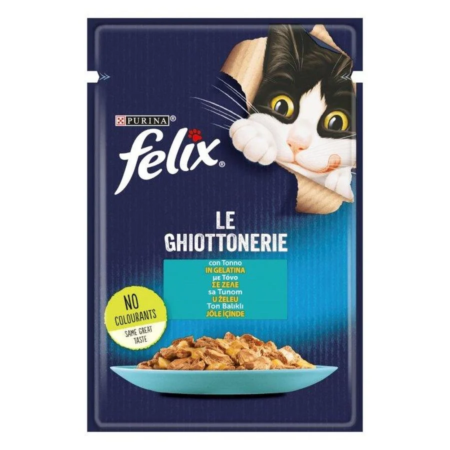 FELIX Le Ghiottenerie, s tunjevinom u želeu, 85g