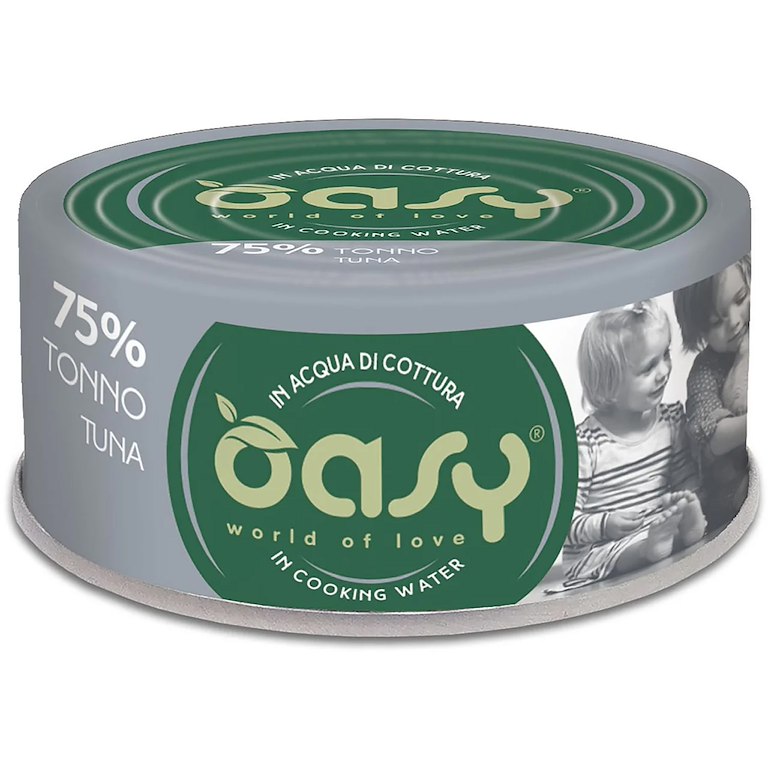 OASY More Love Konzerva za mačke Fileti tune, 70g