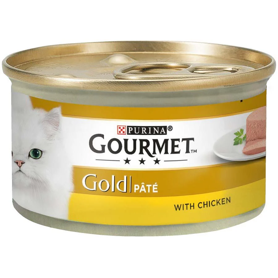 GOURMET Gold Konzerva za mačke Piletina mousse 85g