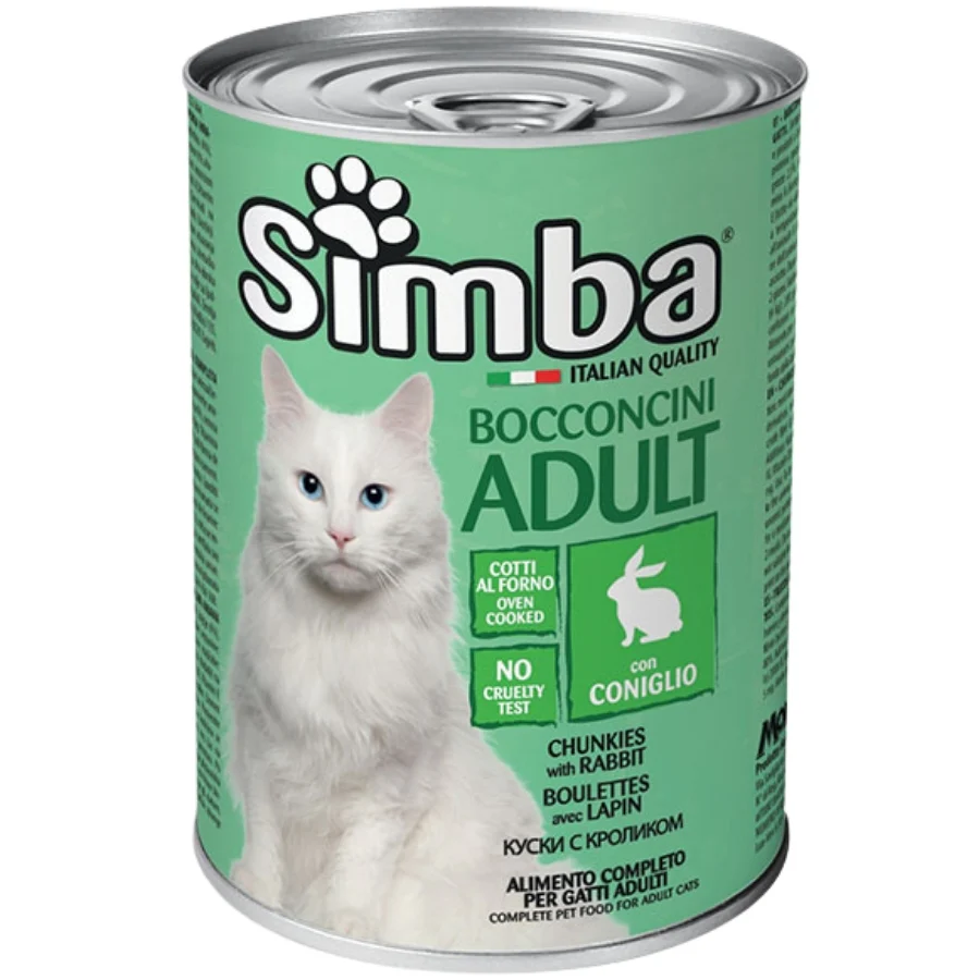 SIMBA Konzerva za mačke Adult Zečetina 415g