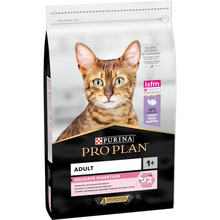 PRO PLAN OptiDigest Cat Delicate Adult (1+) s ćuretinom