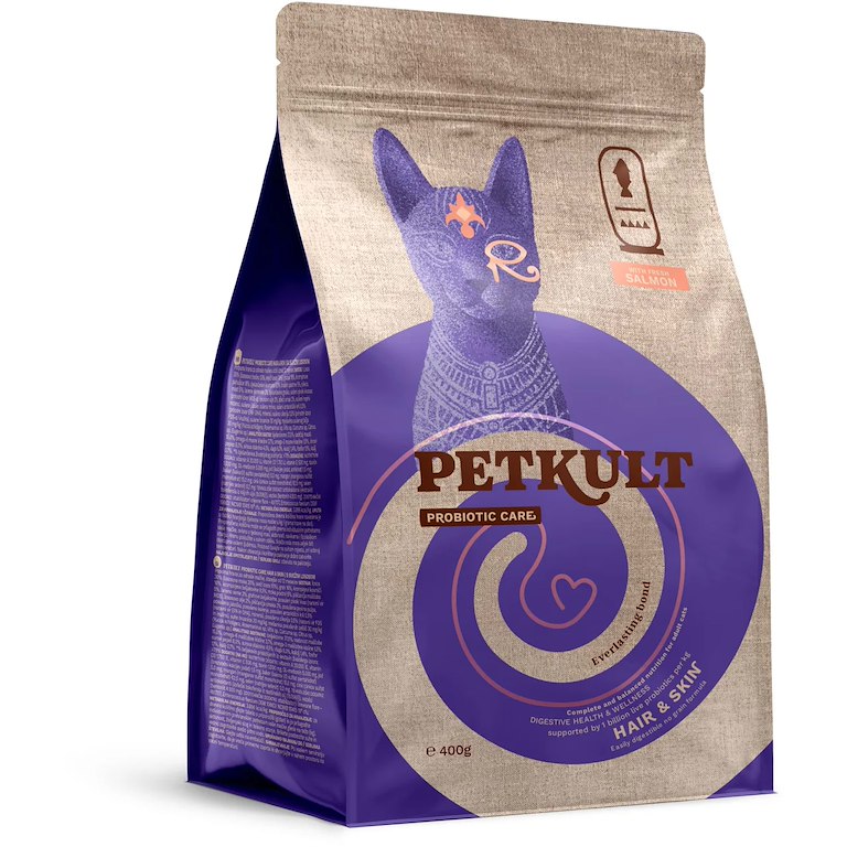 PETKULT Probiotic Care Hair & Skin, sa svežim lososom