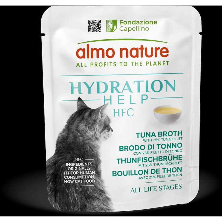 ALMO NATURE HFC Hydratation Help kesica za mačke s tunom, 50g