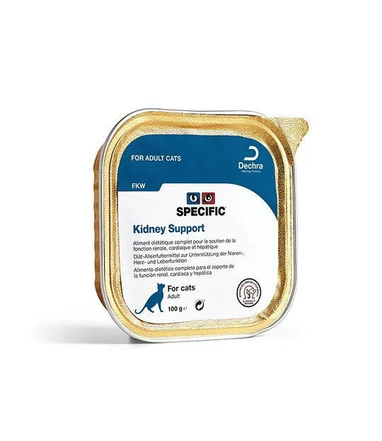 DECHRA SPECIFIC Kidney Support CAT, pašteta 100gr, za podršku funkcije bubrega