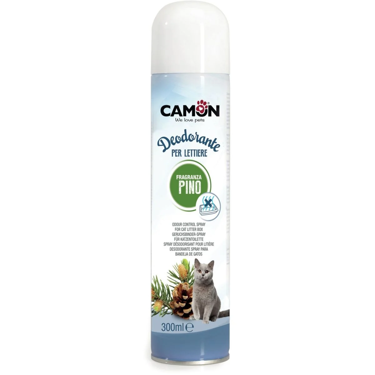 CAMON Dezodorans za osvežavanje posipa za mačke 300ml