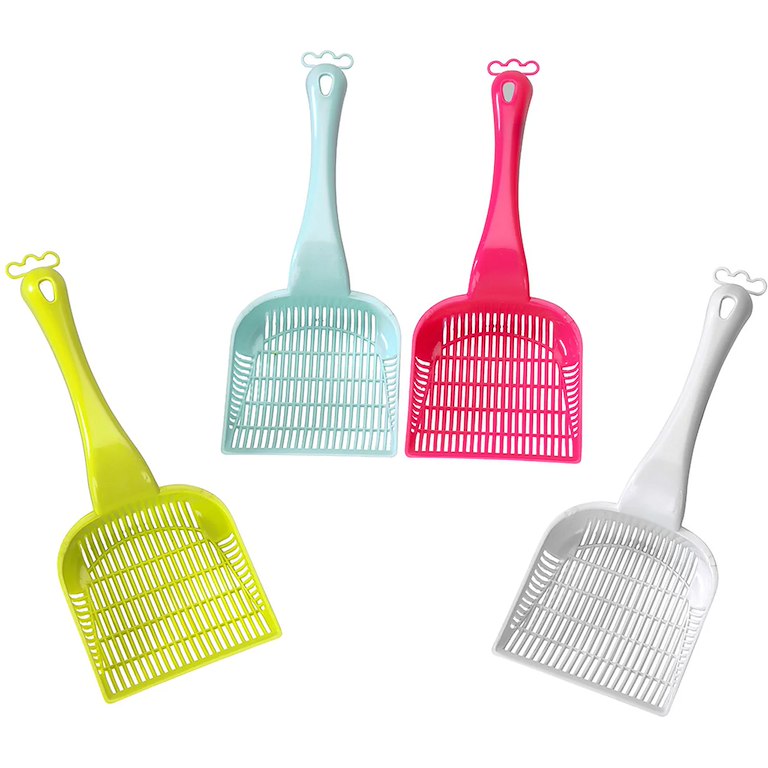 DUVO+ Lopatica za WC, plastična, raznih boja, 26cm