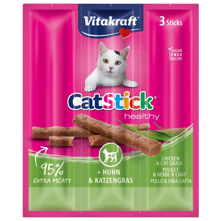 VITAKRAFT Poslastica za mačke StickMini s morskom travom 3kom, 18g