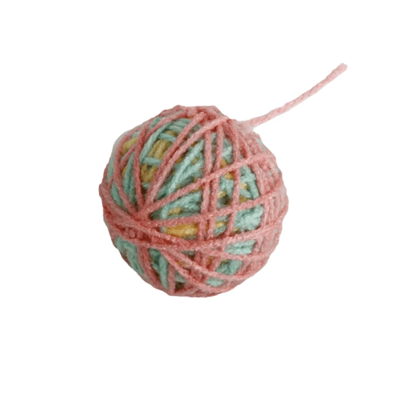 ALL4PAWS Knotty Habit Igračka za mačke Yarn Ball 12x6x6cm