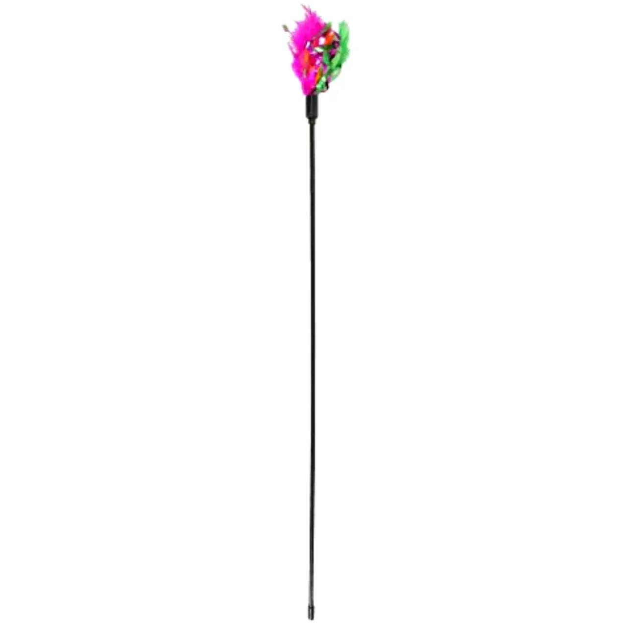 FLAMINGO Igračka za mačke Mahalica Perje raznobojno 59cm