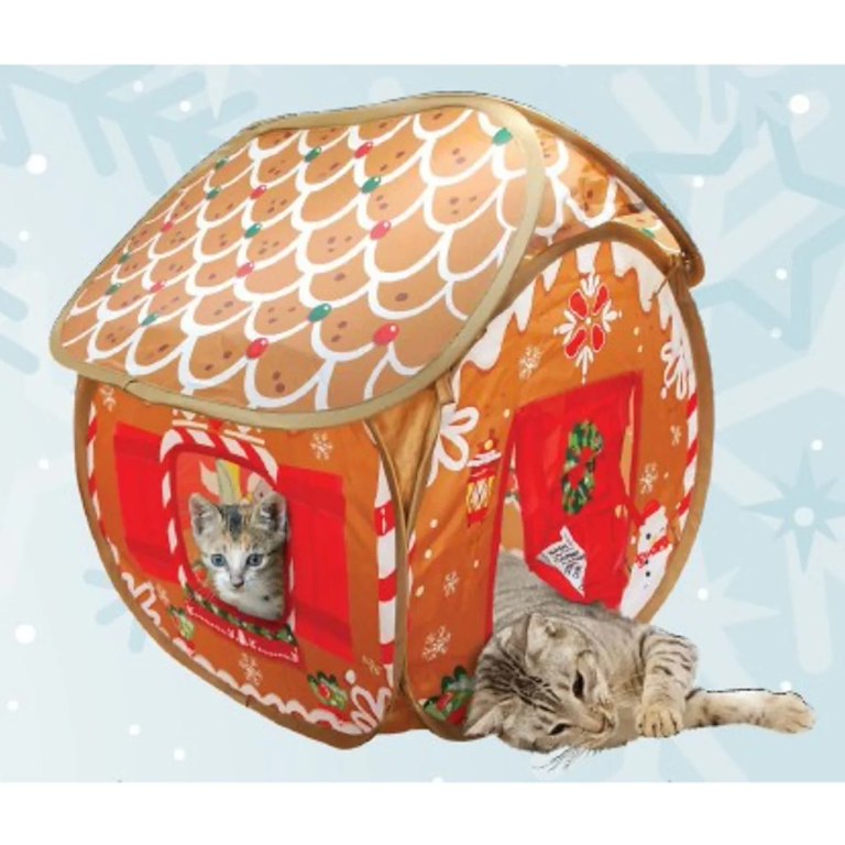 KONG Kućica za mačke Gingerbread 41,1*41,1*41,1 cm