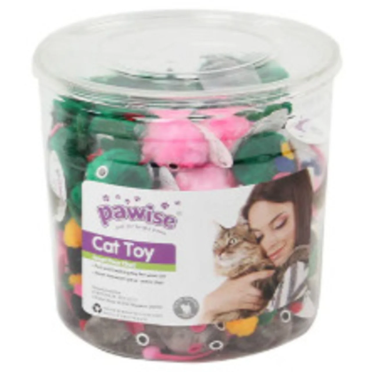PAWISE Igračka za mačke Animal Party