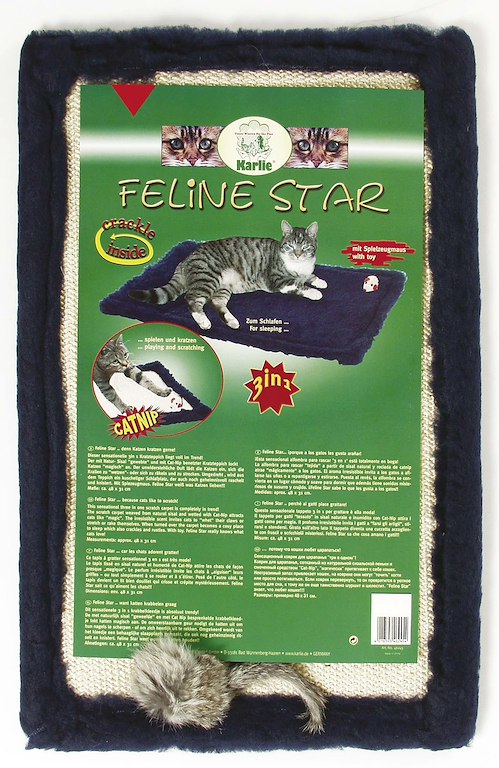 FLAMINGO Grebalica za mačke Feline Star 48x31cm