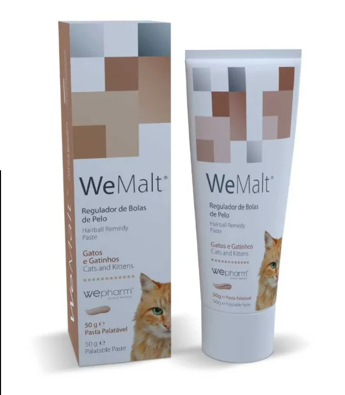 WEMALT (WePharm) Pasta za mačke, za izbacivanje dlake, 50g