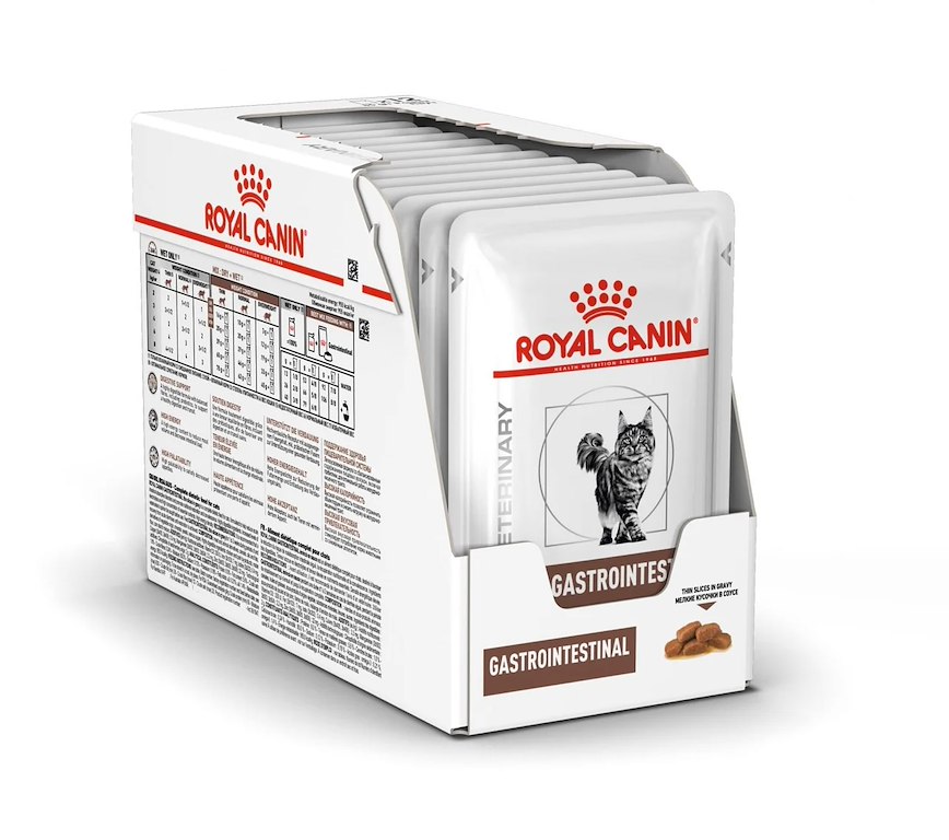RC VetDiet Feline Gastro Intestinal, gastrointestinalni poremećaji, 12x85g