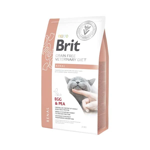 BRIT VD Cat Renal, kod hronične insuficijencije bubrega, bez žitarica