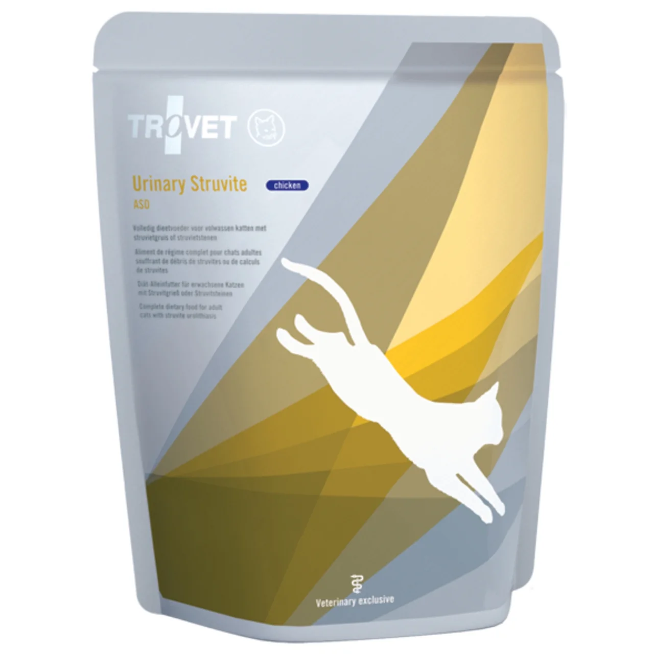 TROVET Cat Urinary Struvite, za rastapanje struvitnih kamenaca, piletina, 85g