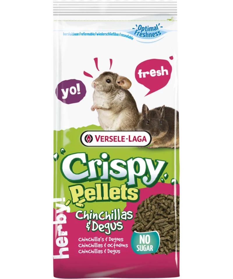 VERSELE LAGA Crispy Pellets Chinchilla&Degus hrana za činčile i degue, 1kg