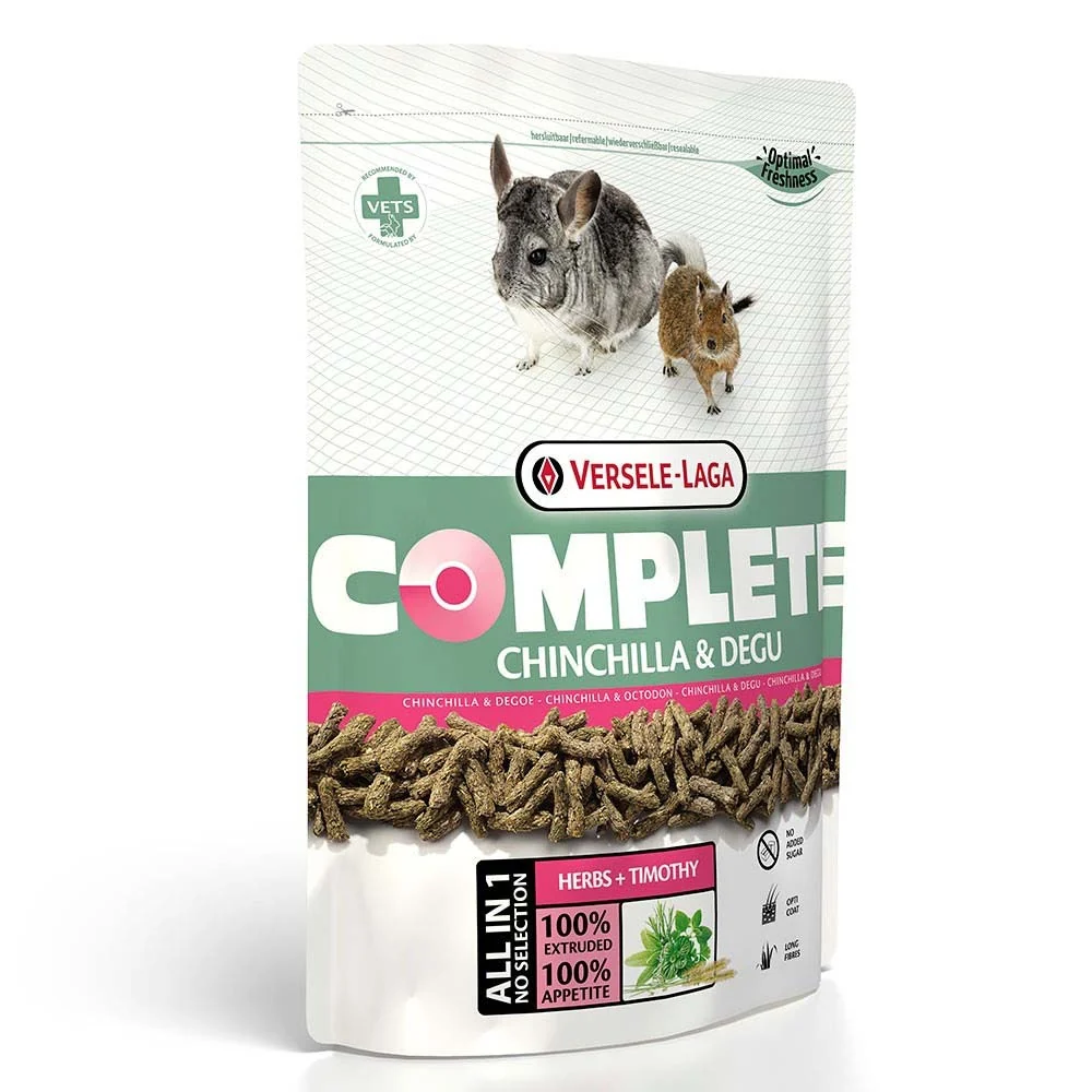VERSELE LAGA Complete Chinchilla&Degu peletirana hrana za činčile, 500g